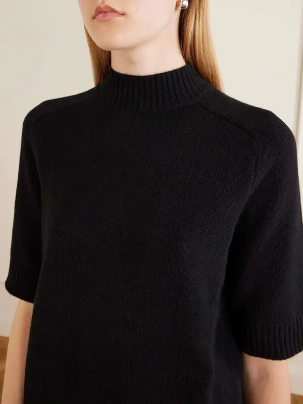 Loulou De Saison Ruth Ribbed Cashmere Sweater