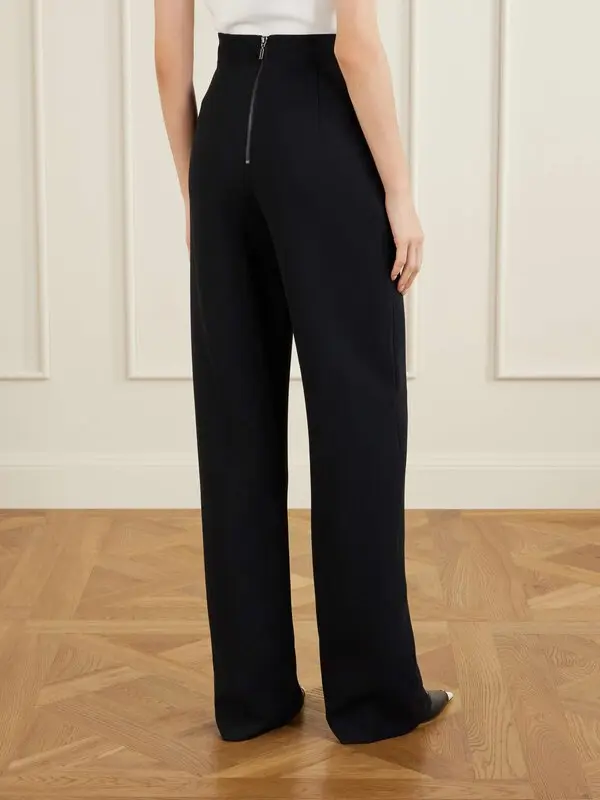 Maticevski Afterword Pleated Cady Straight-leg Pants