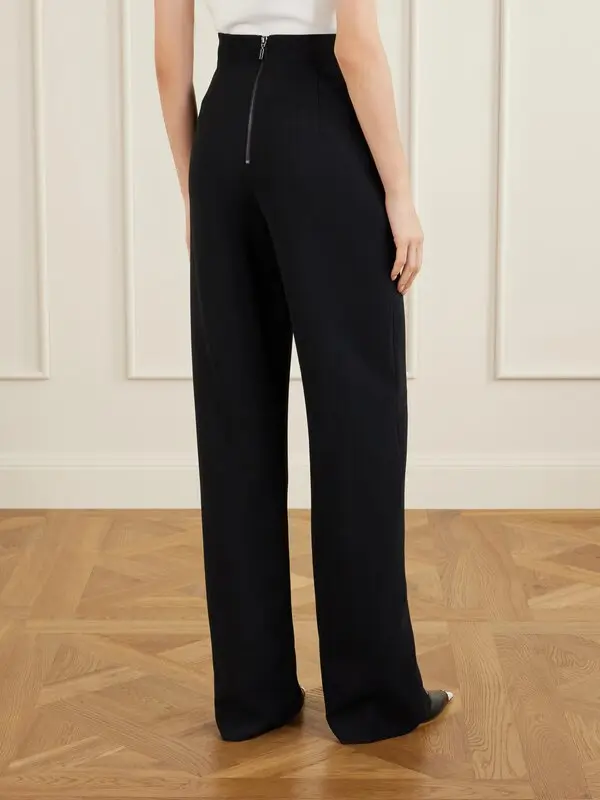 Maticevski Afterword Pleated Cady Straight-leg Pants