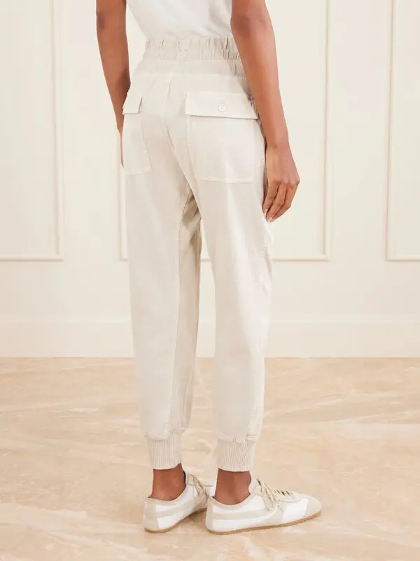 JAMES PERSE Cotton Gabardine Track Pants