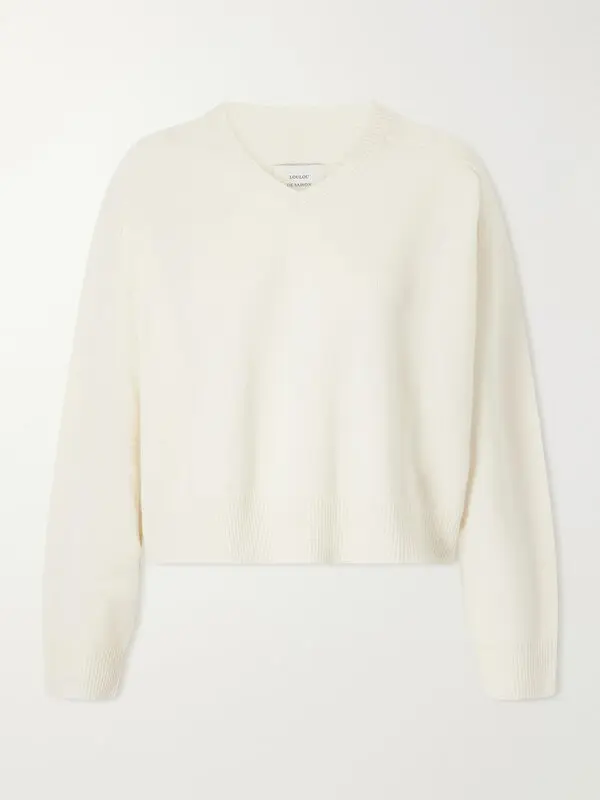 Loulou De Saison Anzor Cashmere Sweater - Neutrals