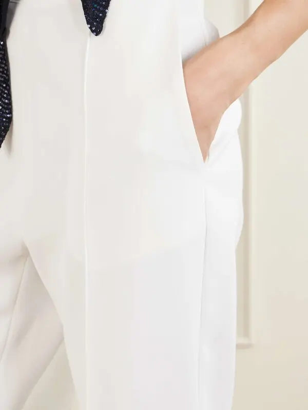 Maticevski Afterword Pleated Cady Straight-leg Pants