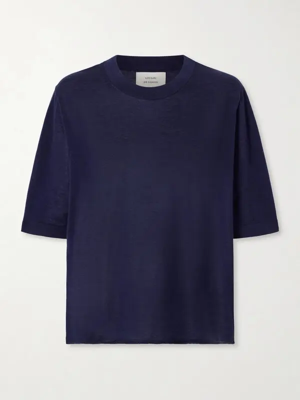 Loulou De Saison Mélange Cashmere T-shirt