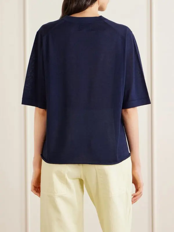 Loulou De Saison Mélange Cashmere T-shirt