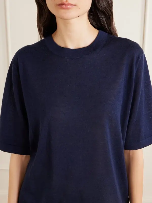 Loulou De Saison Mélange Cashmere T-shirt