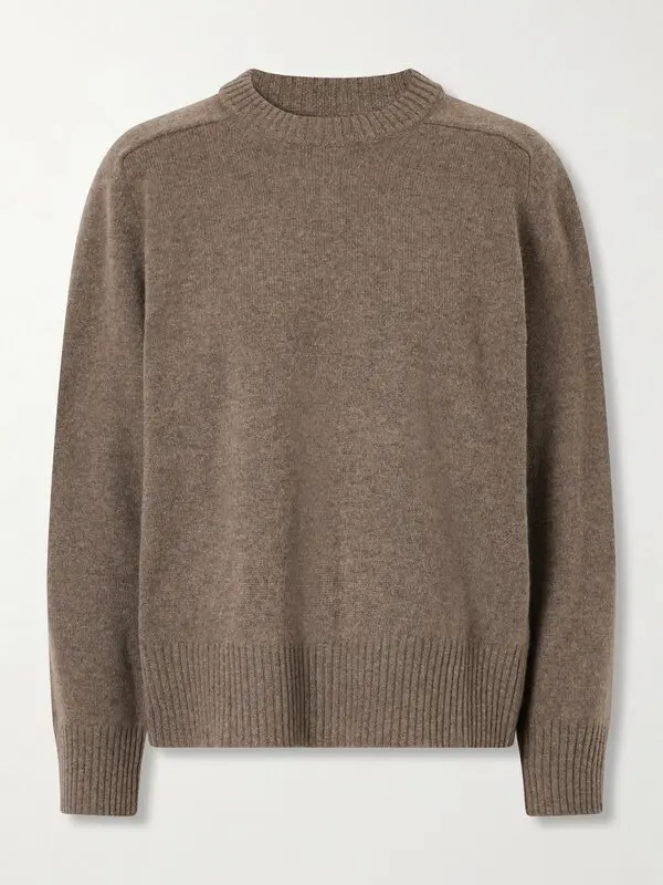 Loulou De Saison Baltra Cashmere Sweater - Brown