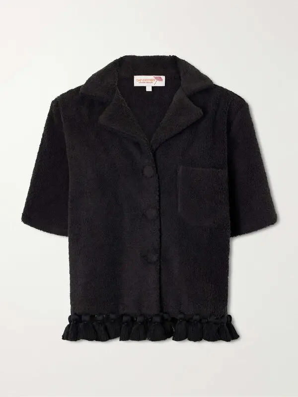 Cap D'antibes Antonia Cotton-terry Shirt