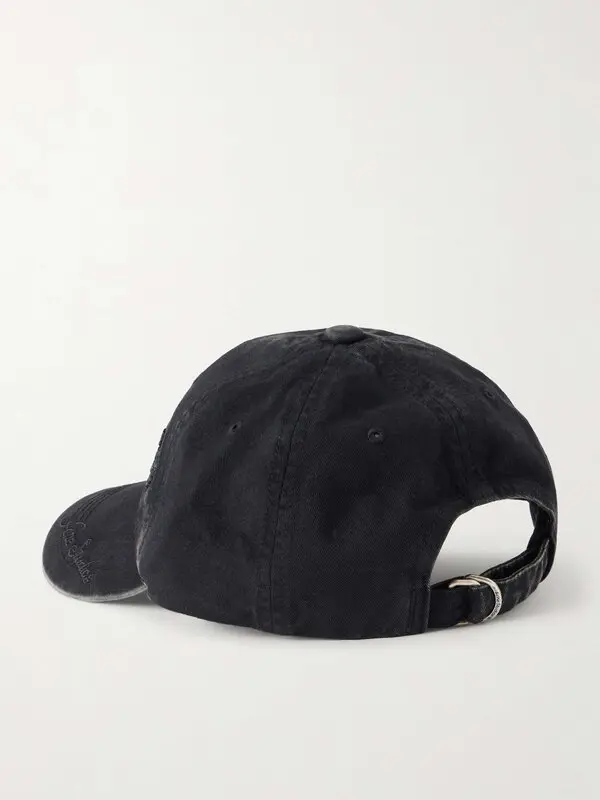 Acne Studios Carliy Venice Logo-embroidered Cotton Cap