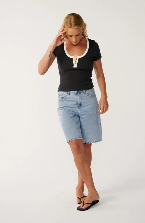 Rip Curl Retro Swell Lace-up T-shirt