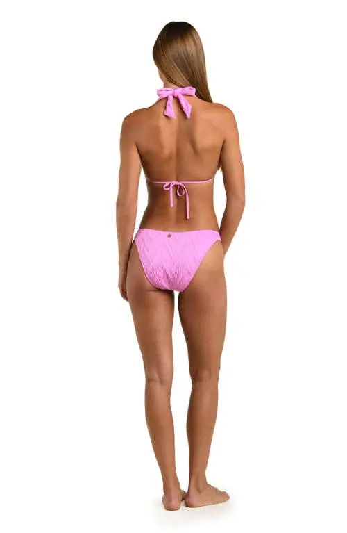 SUNSHINE 79 Ethereal Echo Textured Triangle Bikini Top