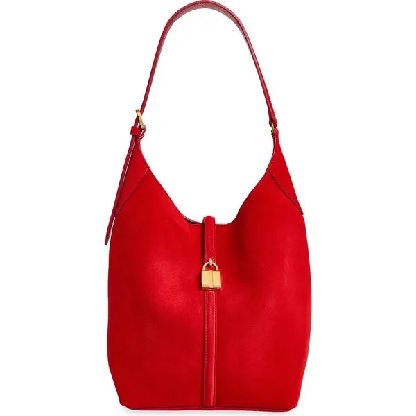 DEMELLIER Siena Suede Bucket Bag