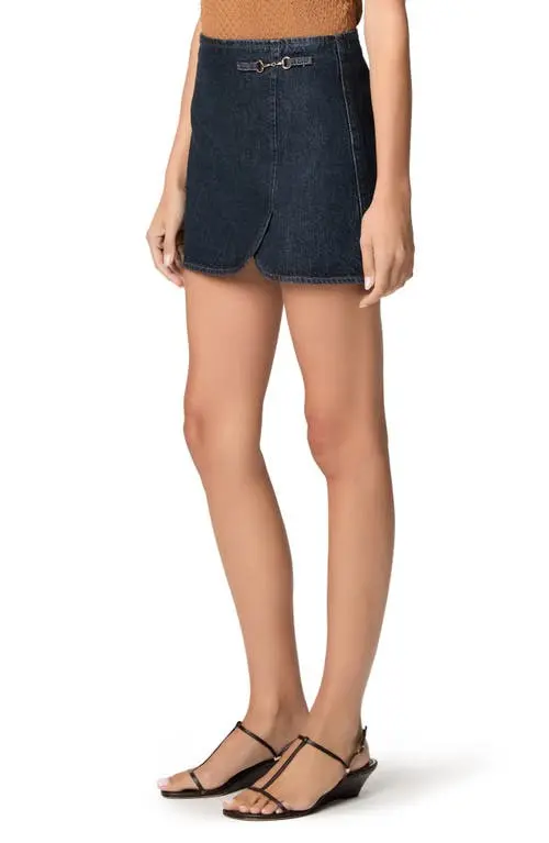 Paige Montanna Wrap Miniskirt