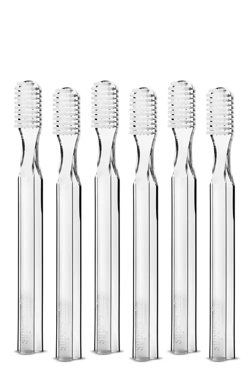 SUPERSMILE 6 Pack New Generation 45° Toothbrush - None