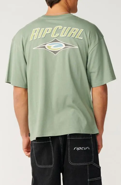 Rip Curl Heritage Icon Oversize Cotton Graphic T-shirt