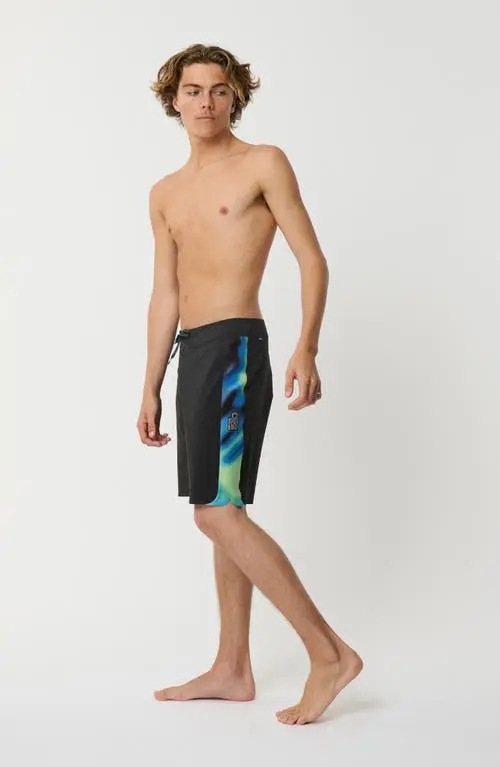 Rip Curl S-series 3/2 Board Shorts - Washed Black Wave