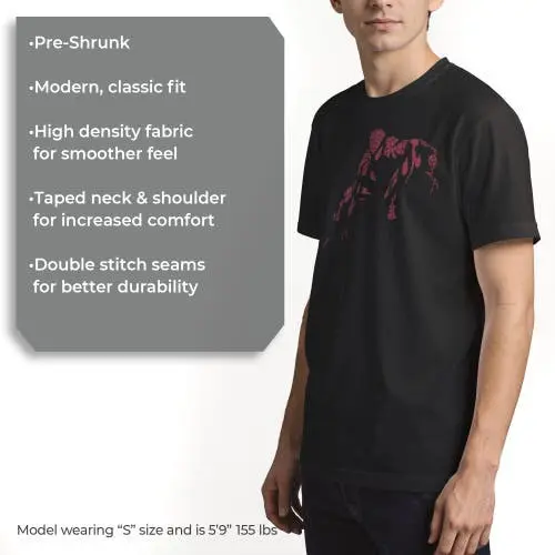MARVEL: SPIDER-MAN Marvel Spider-man Vintage Red Wraith Shadow Pose Graphic T-shirt