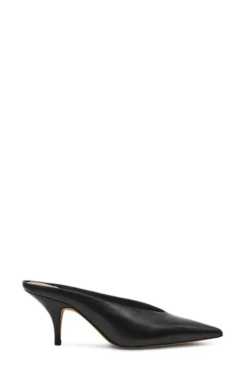 Steve Madden Fonza Mule - Black Leather