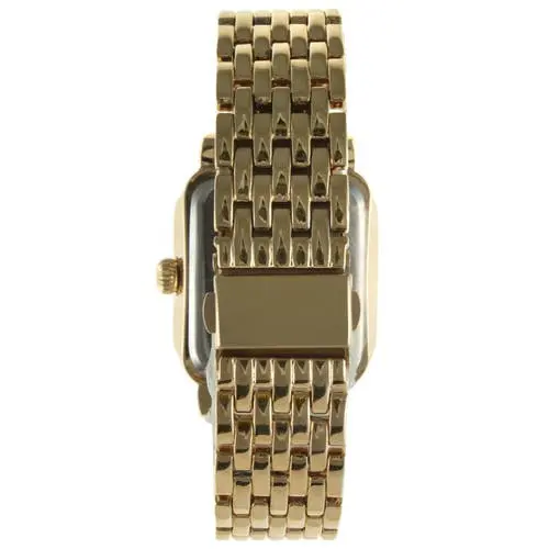 PEUGEOT Panther Square Tank Bracelet Watch- 36x30mm - Gold