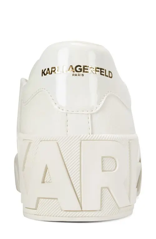 Karl Lagerfeld Paris Maude Flirt Charm Embellished Slip-on Sneaker