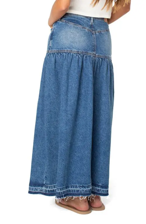 Roxy Nocturne Denim Maxi Skirt