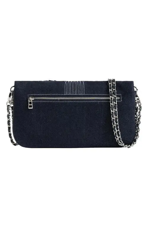 Zadig&Voltaire Rock Denim Clutch