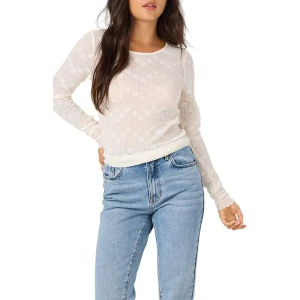 O'Neill Marliz Lace Long Sleeve Top