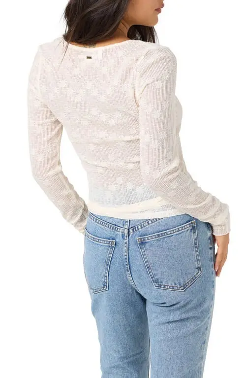 O'Neill Marliz Lace Long Sleeve Top