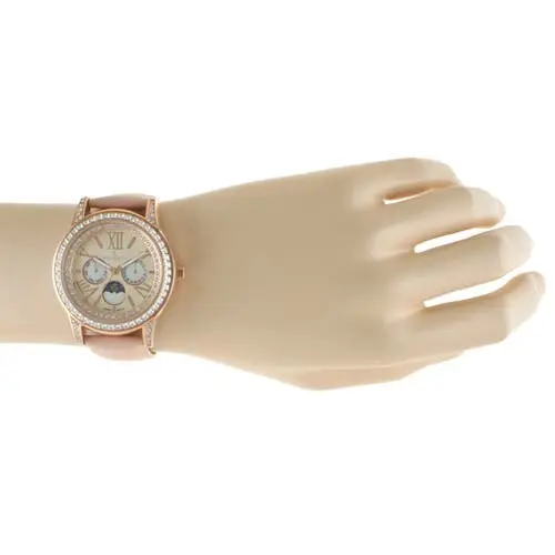 PEUGEOT Sun Moon Multi Fucntion Suede Watch40mm