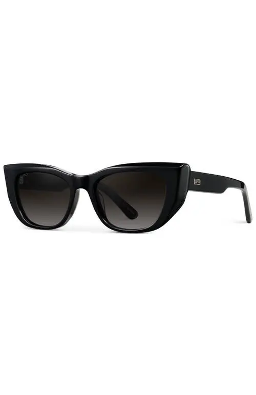 WMP EYEWEAR Evelyn Cat-eye Polarized Sunglasses - Black