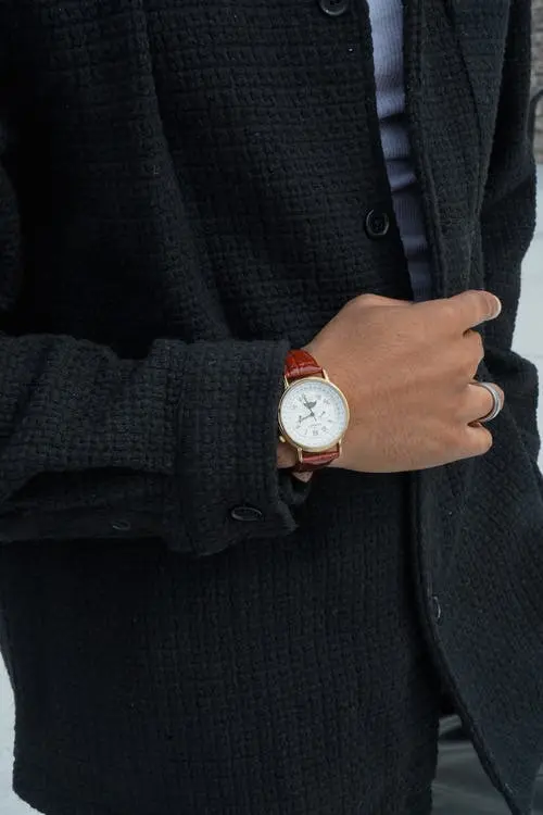 PEUGEOT Multi Function Moon Phase Perpetual Calendar Watch- 40mm