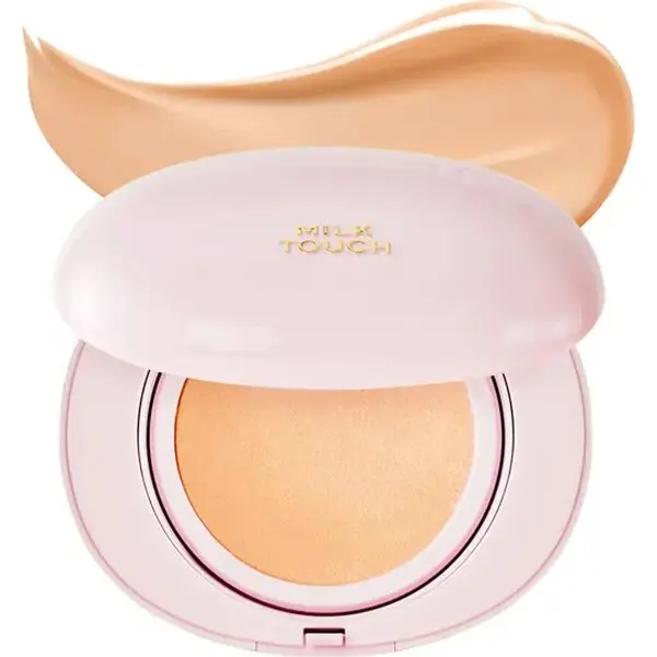 MILKTOUCH All-day Skin Fit Milky Glow Cushion Foundation - Sand Beige