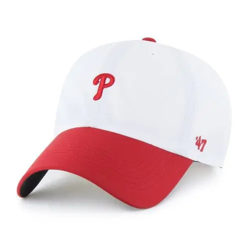'47 Philadelphia Phillies Vista Mini Clean Up Brrr° Adjustable Hat - White