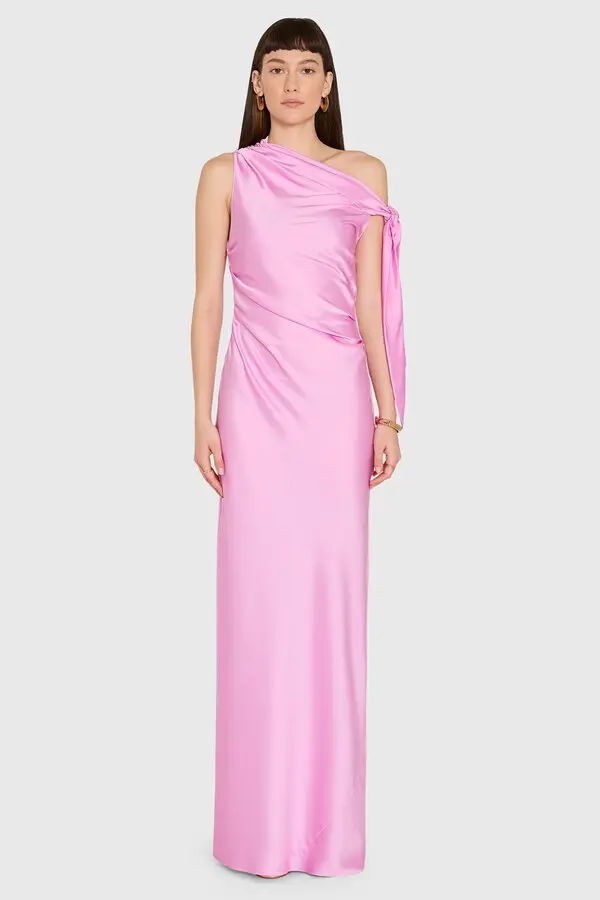 Amanda Uprichard Naomi Gown - Azalea