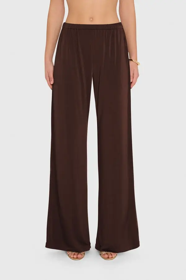Amanda Uprichard Mariko Pants - Cocoa