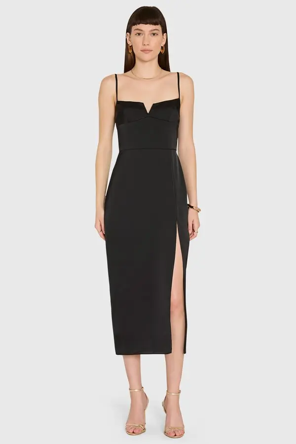 Amanda Uprichard Lyra Midi Dress