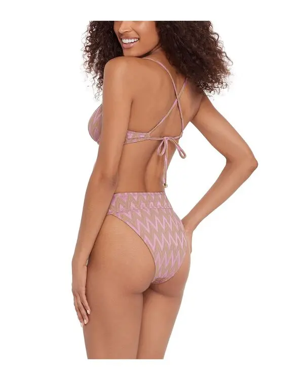Steve Madden X-back Demi Underwire Bikini Top - Orchid