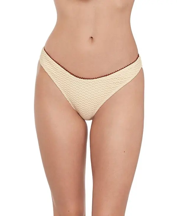 Steve Madden Scoop Hipster Bikini Bottom - Pearl