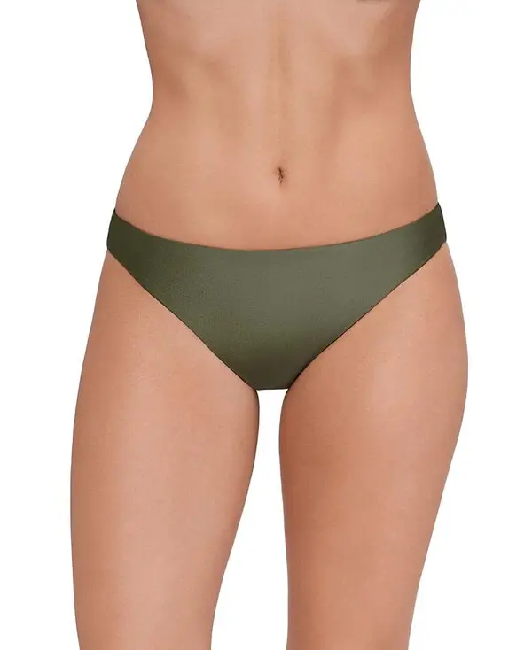 Steve Madden Basic Hipster Bikini Bottom - Olive