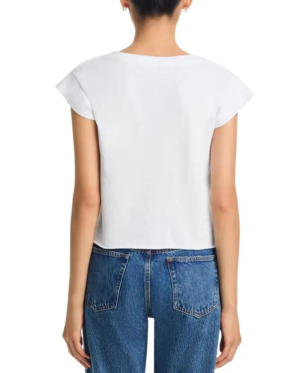 PERFECTWHITETEE Japane Jersey V Neck Tee