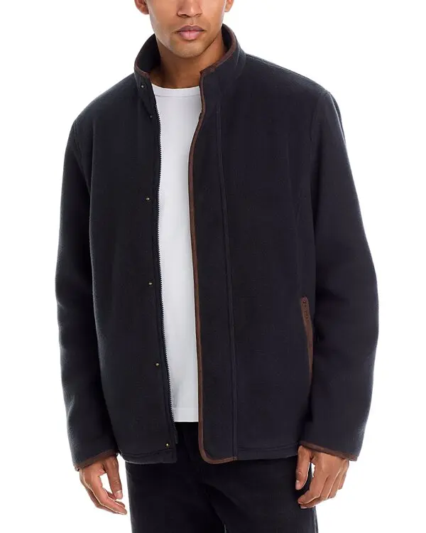Barbour Fardon Casual Jacket With Leather Trim