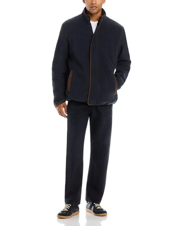 Barbour Fardon Casual Jacket With Leather Trim