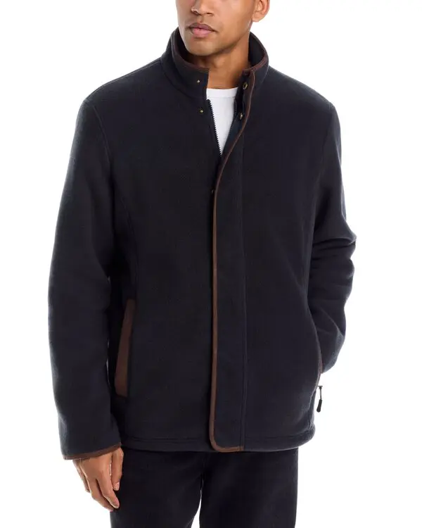 Barbour Fardon Casual Jacket With Leather Trim