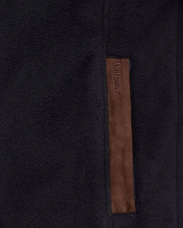 Barbour Fardon Casual Jacket With Leather Trim