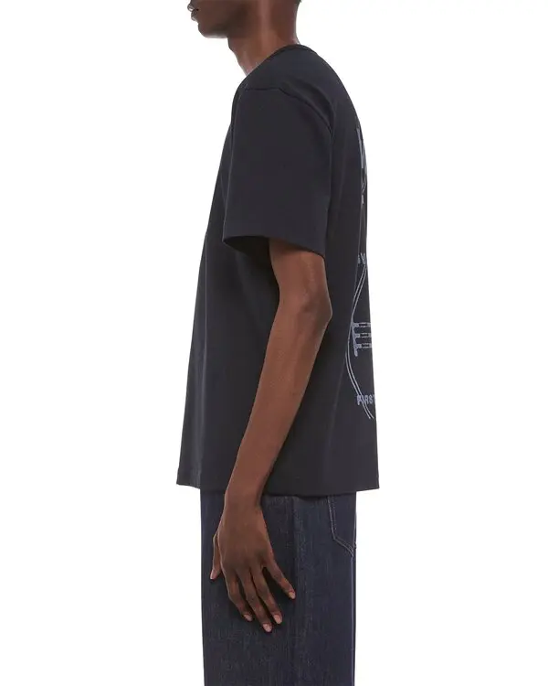 Helmut Lang Logo Crewneck T-shirt