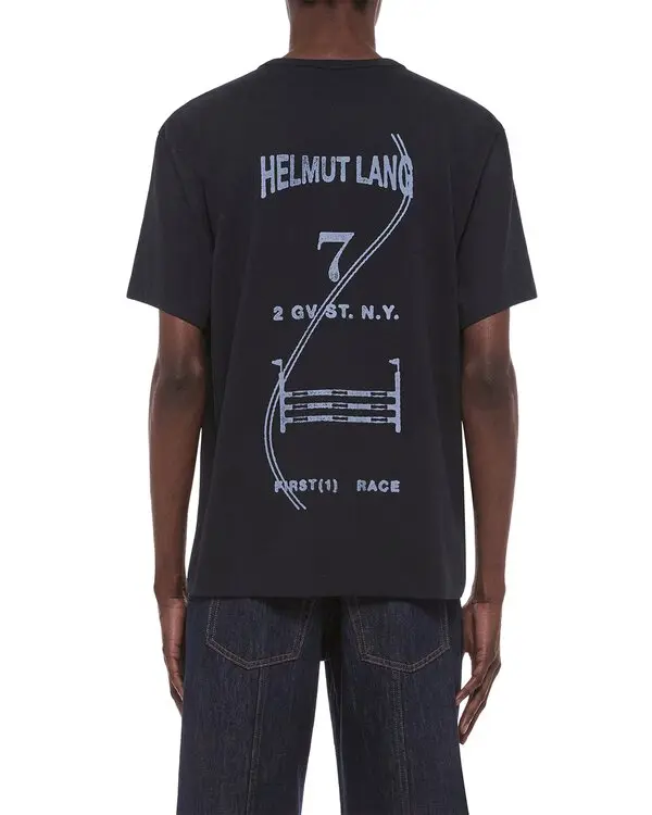 Helmut Lang Logo Crewneck T-shirt
