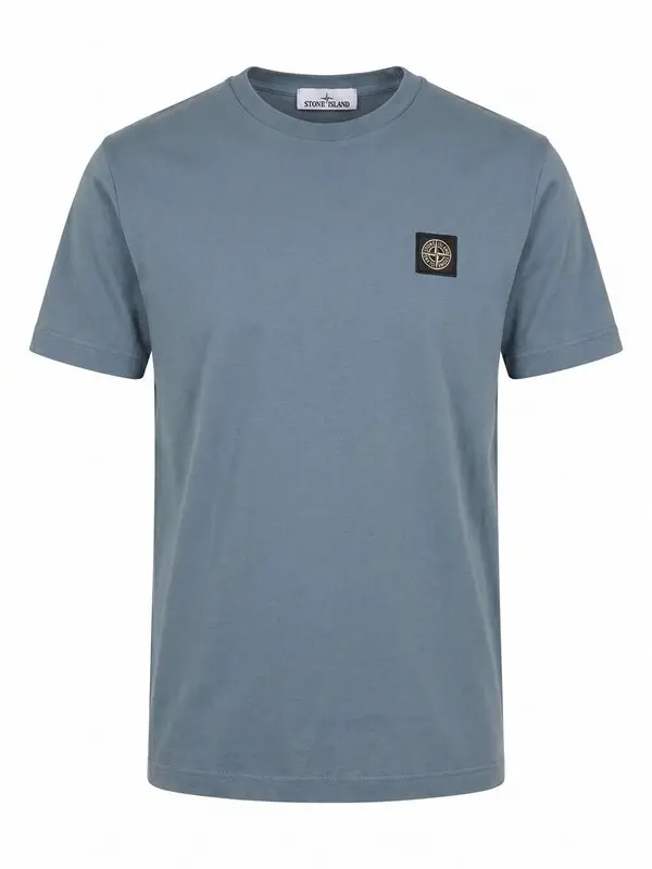 Stone Island Cotton Jersey Garment Dyed T-shirt - Multicolor