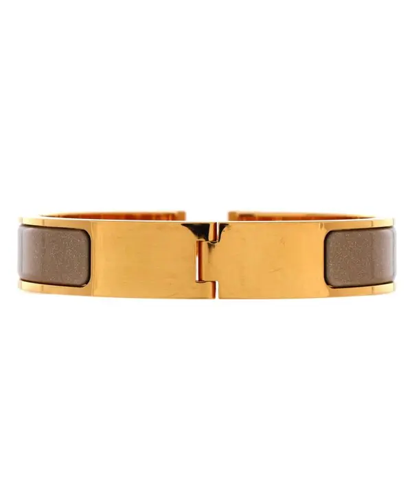 Hermès Narrow Clic Clac H Bracelet Glitter
