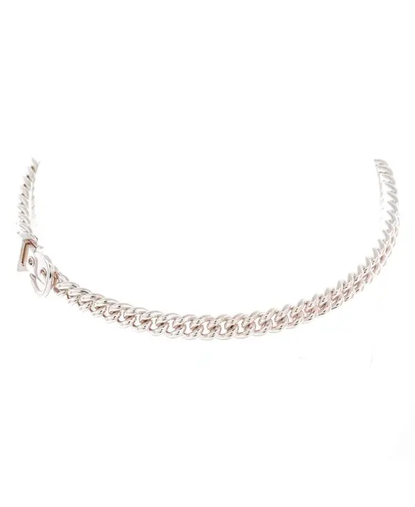 Hermès Pm Boucle Sellier Necklace 17