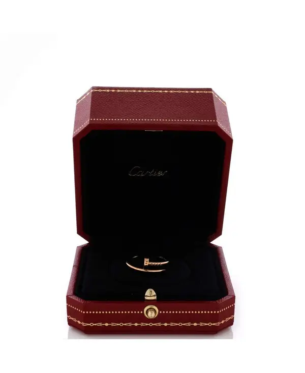 CARTIER Small Juste Un Clou Ring 18k Rose Gold