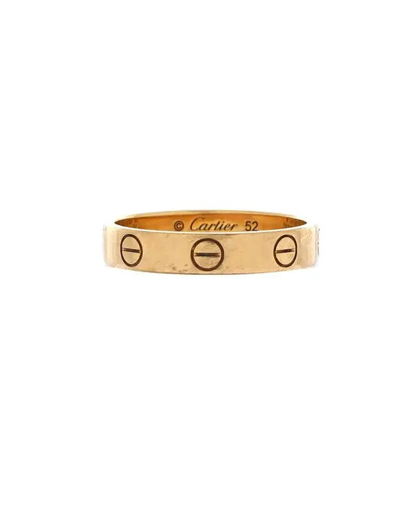 CARTIER Love Wedding Band Ring 18k